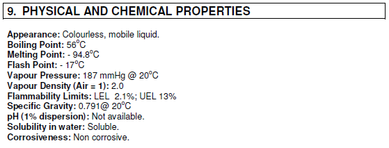 How to read a Safety Data Sheet (SDS) % | Advance Chemicals